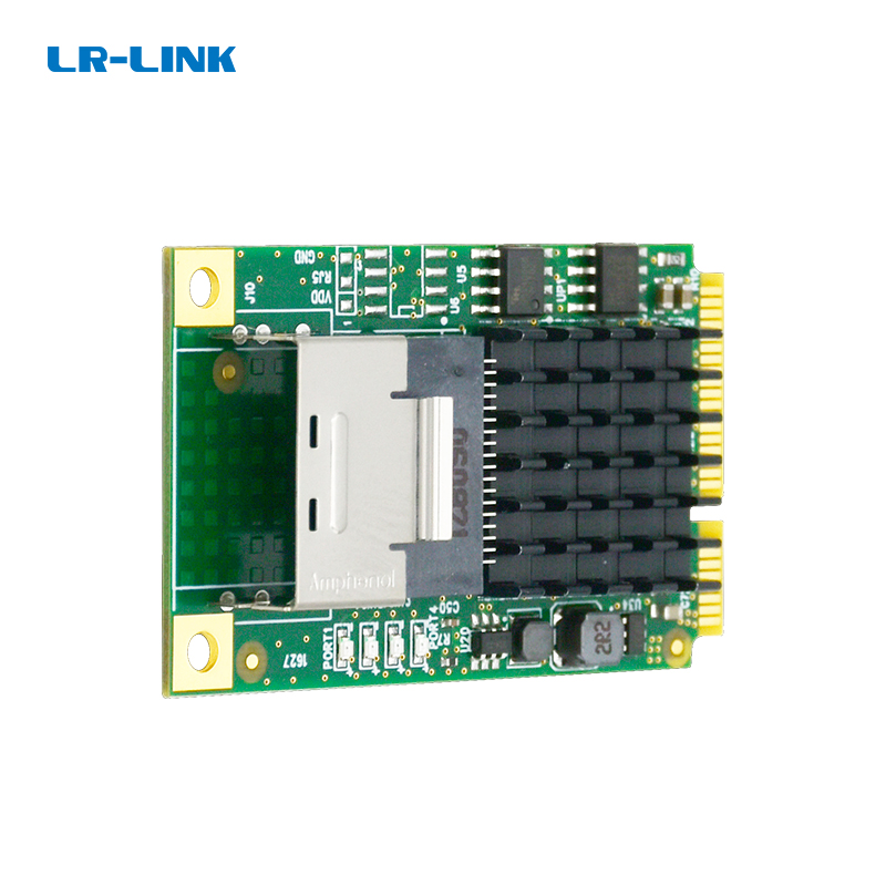 Mini PCIe 转内置4口6Gb/s SATA3扩展卡_服务器-扩展系列_SAS/SATA系列_光纤网卡_LR-LINK联瑞电子