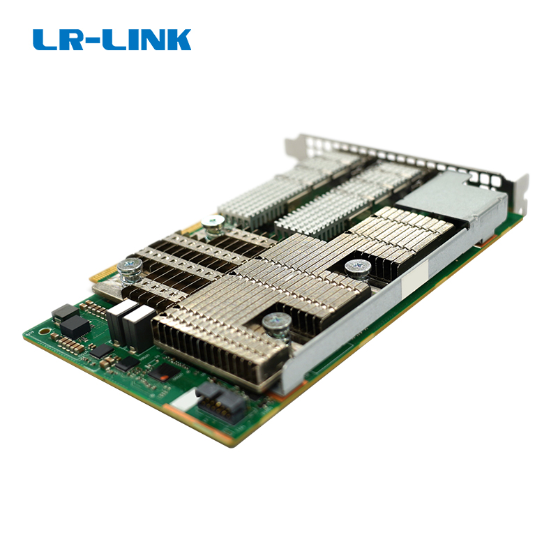 华为 HUAWEI 全国产双光口 100GbE QSFP28 以太网网络适配器_国产化系列_100G网卡_光纤网卡_LR-LINK联瑞电子